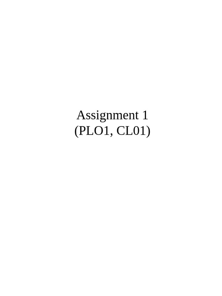 Assignment 01 | PDF | Software Development | Computer Engineering Assignment 01 | PDF | Software Development | Computer Engineering