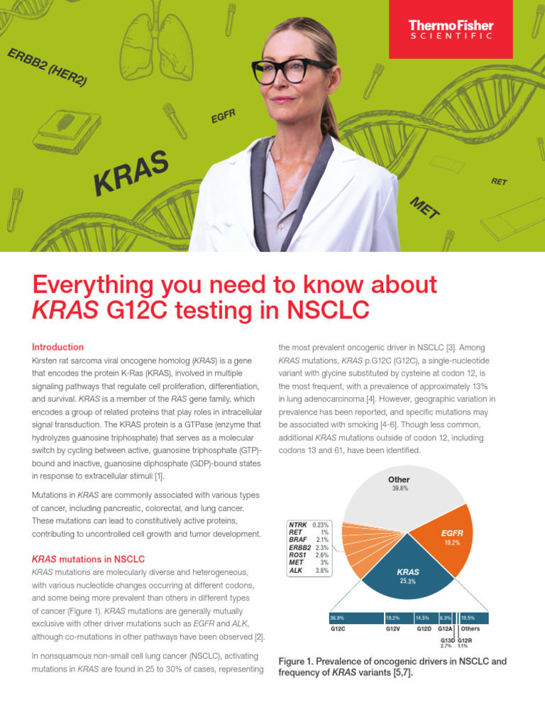 Flyer-KRAS Biomarker Guide-EXT6043-Dec-2023 | PDF | Biotechnology ...