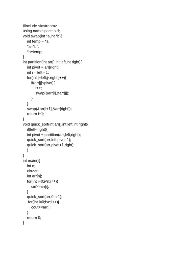 dsa codes | PDF | Namespace | Computer Programming dsa codes | PDF | Namespace | Computer Programming