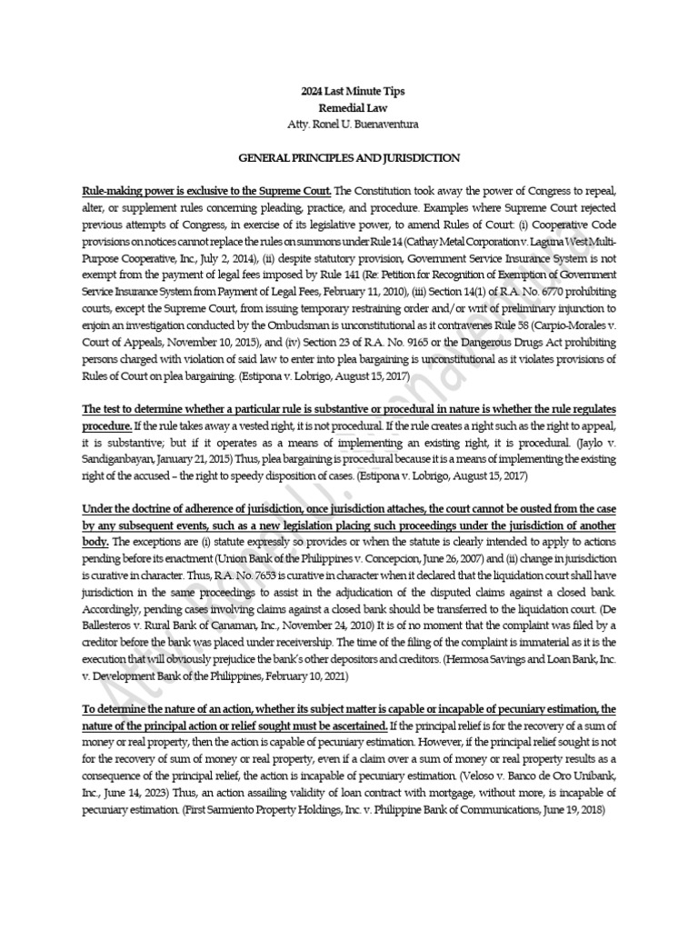 LMT Rem 2024 Buenaventura | PDF | Lawsuit | Appeal