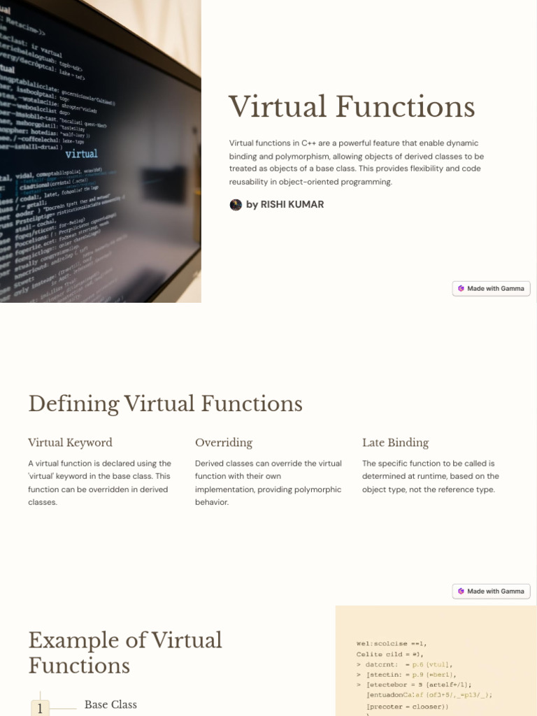 Virtual-Functions | PDF | Inheritance (Object Oriented Programming ... Virtual-Functions | PDF | Inheritance (Object Oriented Programming ...