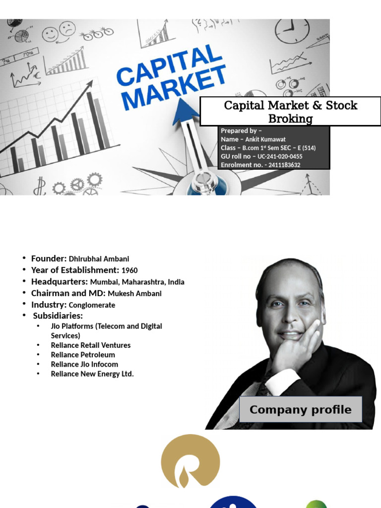 Capital Market & Stock Broking | PDF