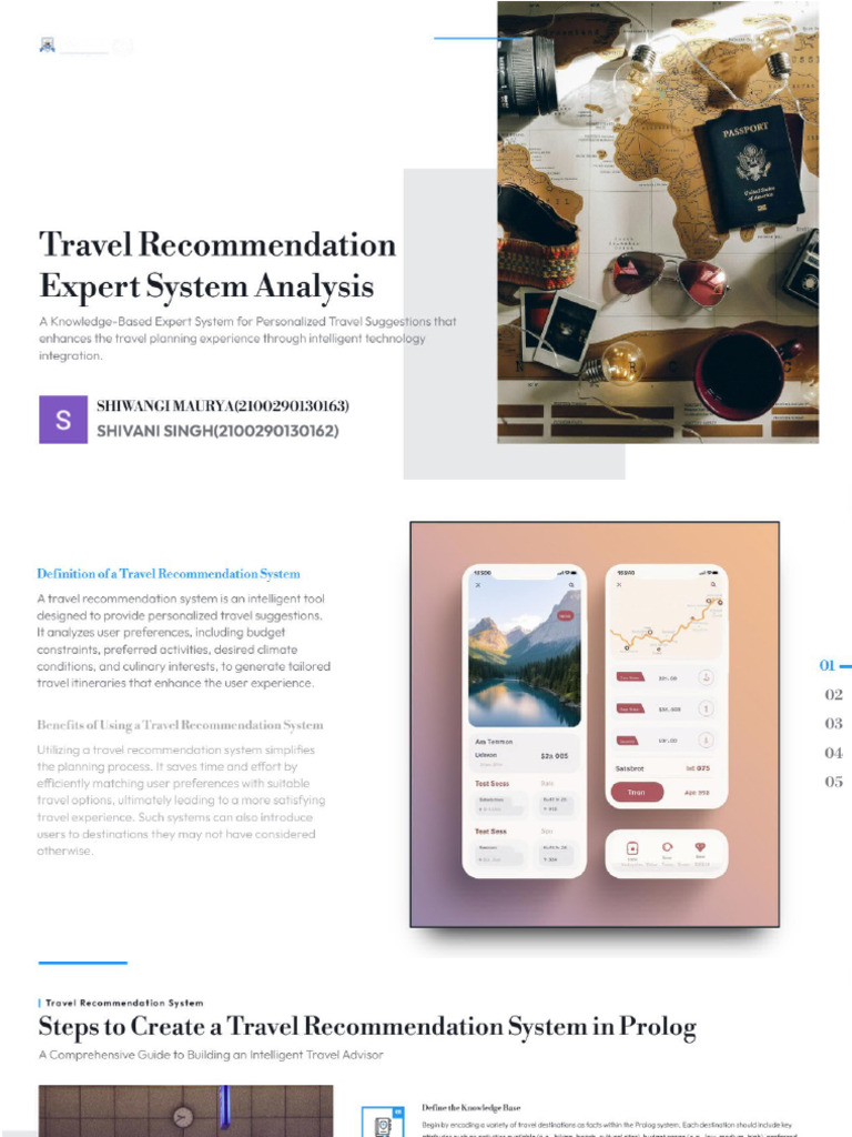 Travel Recommendation Expert System | PDF