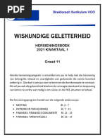 Graad 4 Wiskunde Les Gewone Breuke 2021 | PDF