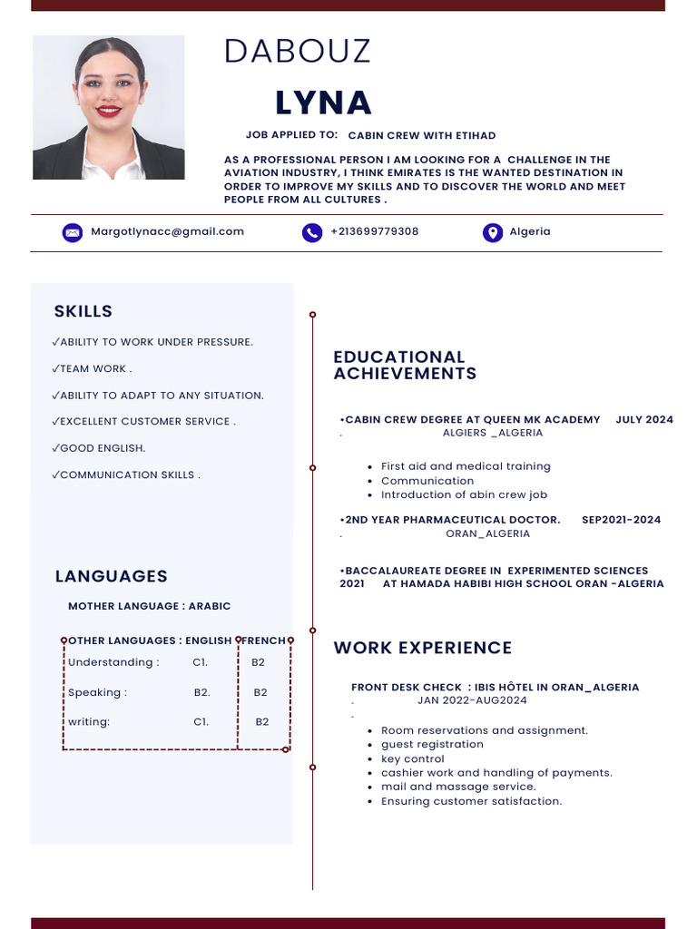 Cv Etihad | PDF | Aviation