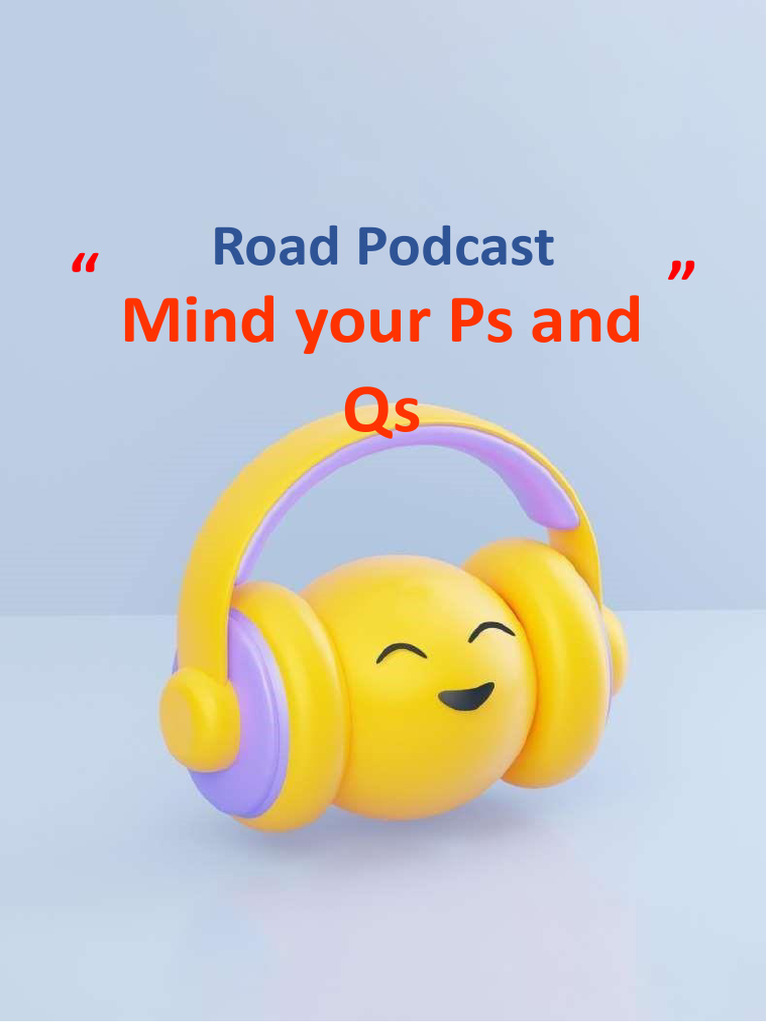 Mind your Ps and Qs | PDF