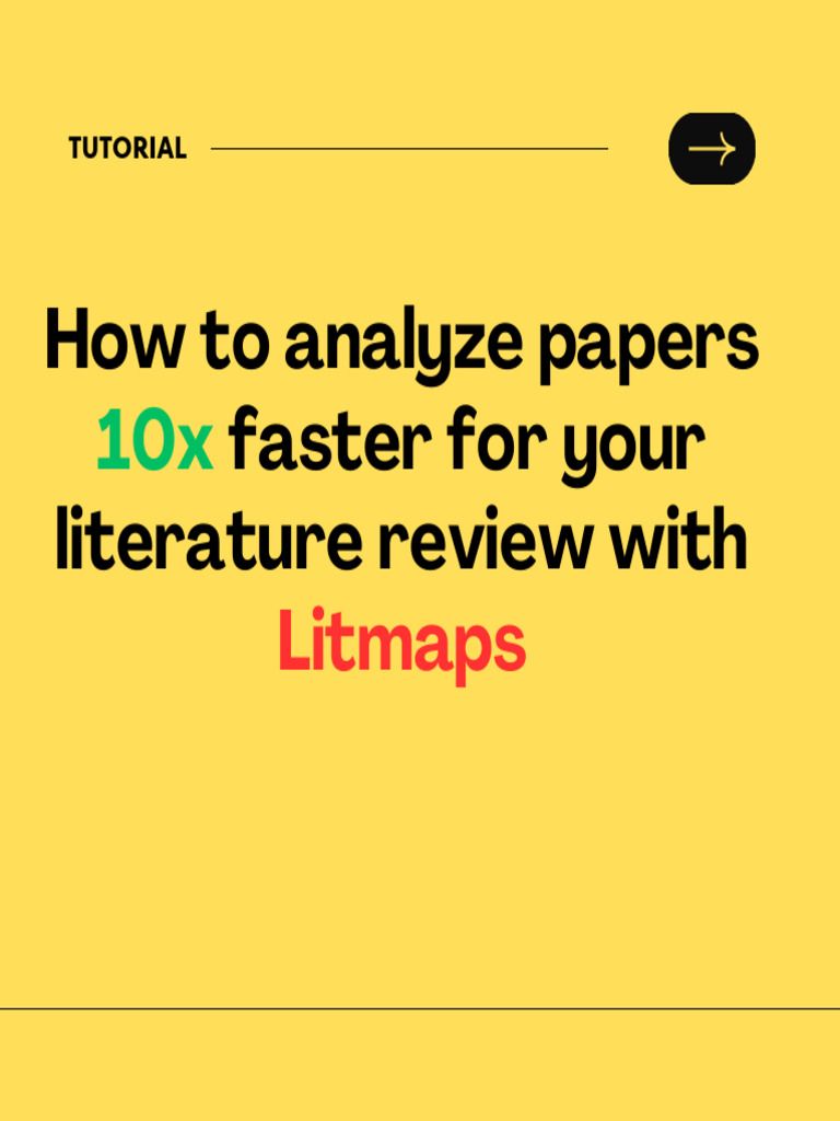 How To Use Litmaps For Literature Review | PDF