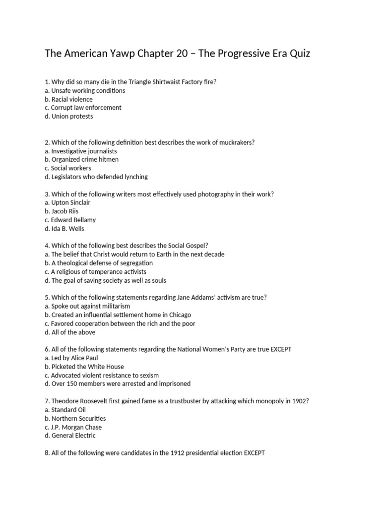 American Yawp Chapter 20 Student Copy-1 | PDF | W. E. B. Du Bois ...