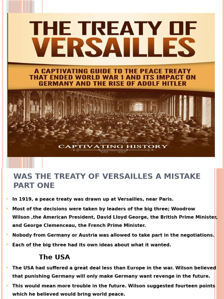 Grade 8 History Notes Week 4 | PDF | Treaty Of Versailles | German Empire