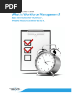 List All WFM Metrices With Their Formula and Their... | PDF | Business ...