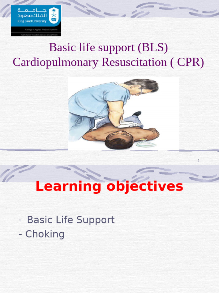 12. BLS | PDF | Cardiopulmonary Resuscitation | Cardiovascular System