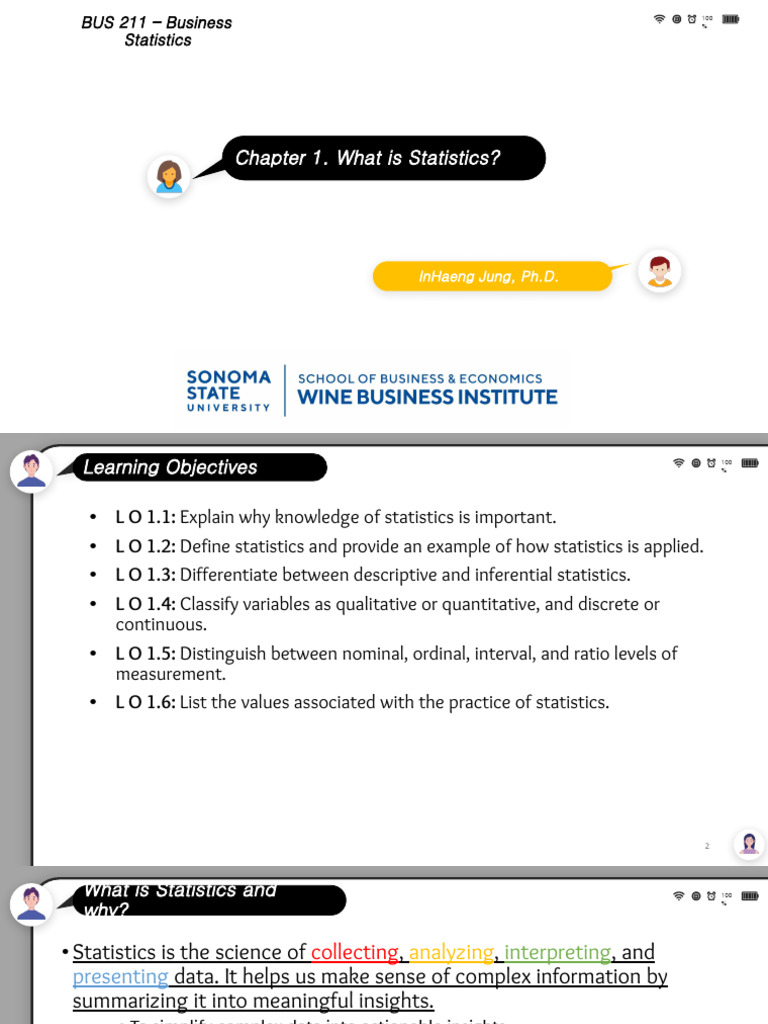 Lind 2024 Release Chap001 PPT Accessible | PDF | Level Of Measurement | Statistics