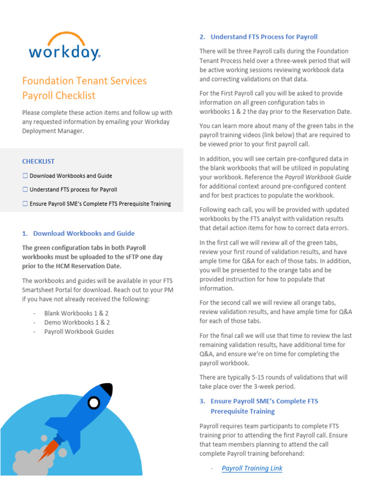 Workday FTS Payroll Overview Guide - 1.pdf - Coredownload | PDF | Computing