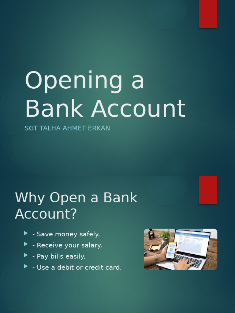 Opening_a_Bank_Account_10_Slides | PDF