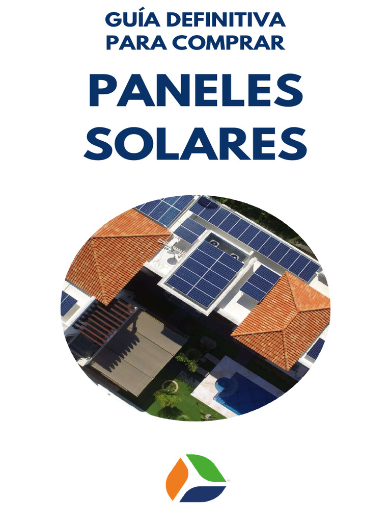 Guía de Paneles Solares | PDF | Fotovoltaica | Sistema fotovoltaico