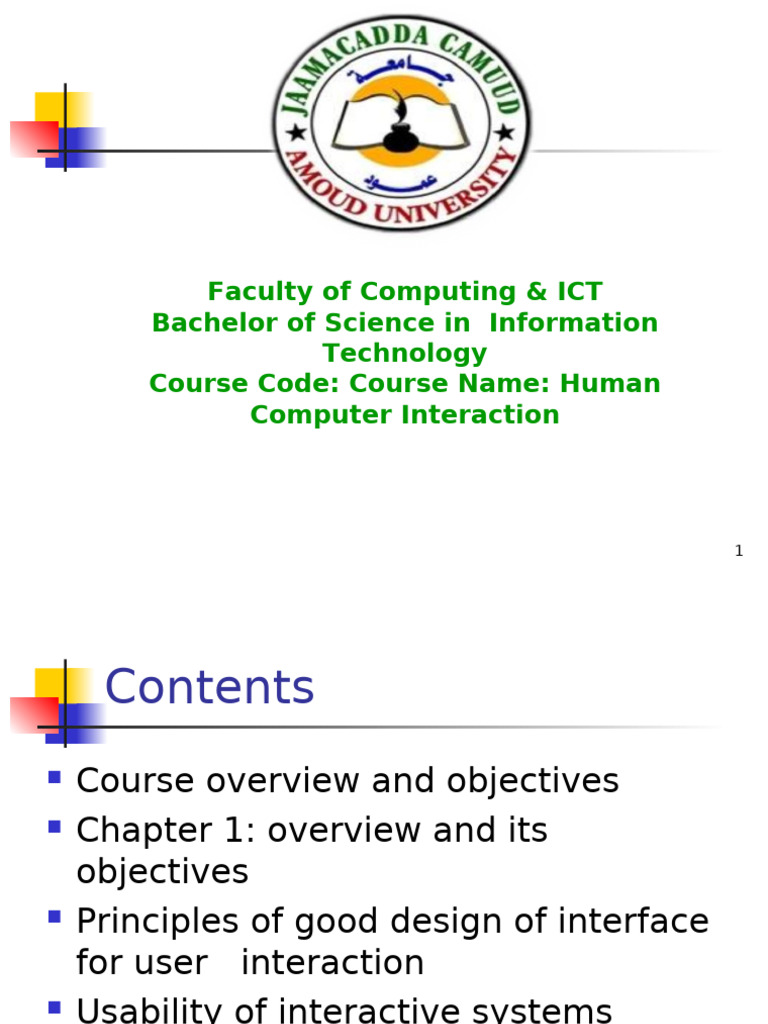 Chapter 1 - Fundamentals of Human Computer Interaction | PDF | Usability | Human–Computer ...
