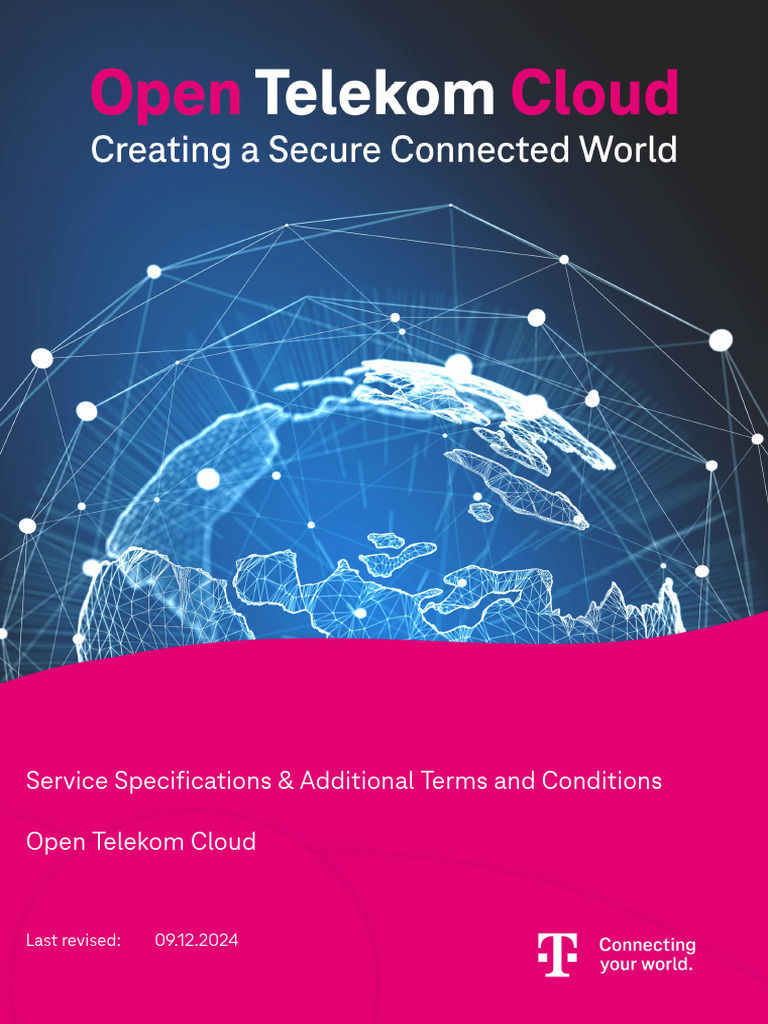 Open Telekom Cloud Servicedescription | PDF | Cloud Computing ...