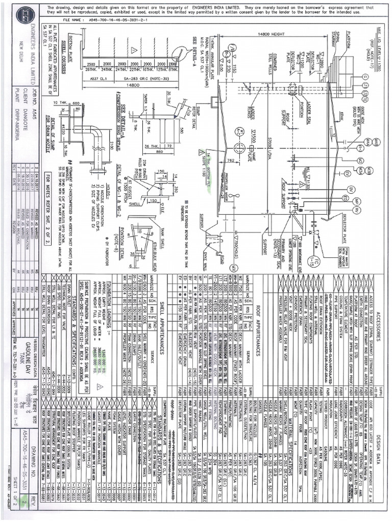 A545-700-16-46-Ds-3031 - 732-TT-3201 A D - R2 | PDF