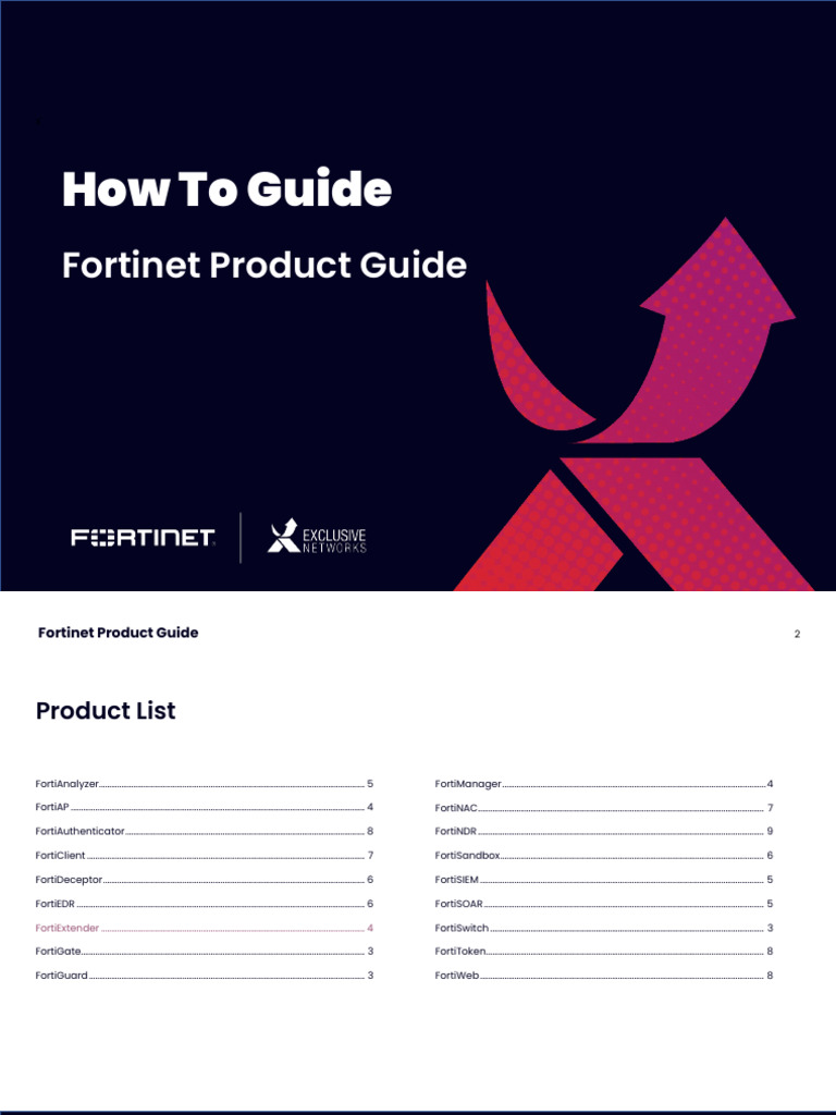 Fortinet-Product-Guide | PDF | Security | Computer Security