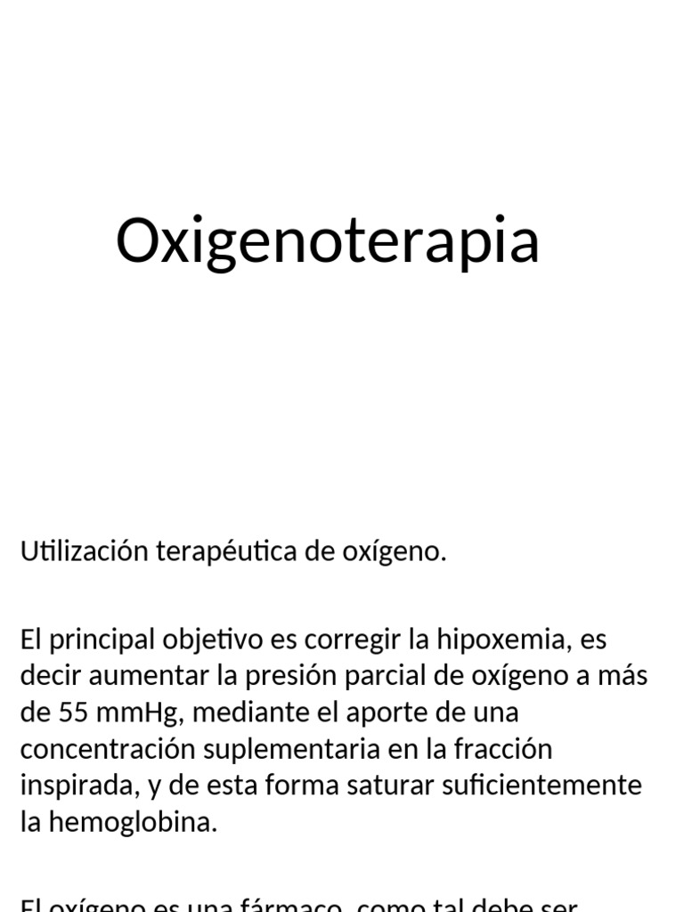 Oxigen Oter Apia | PDF | Medicina | Neumología