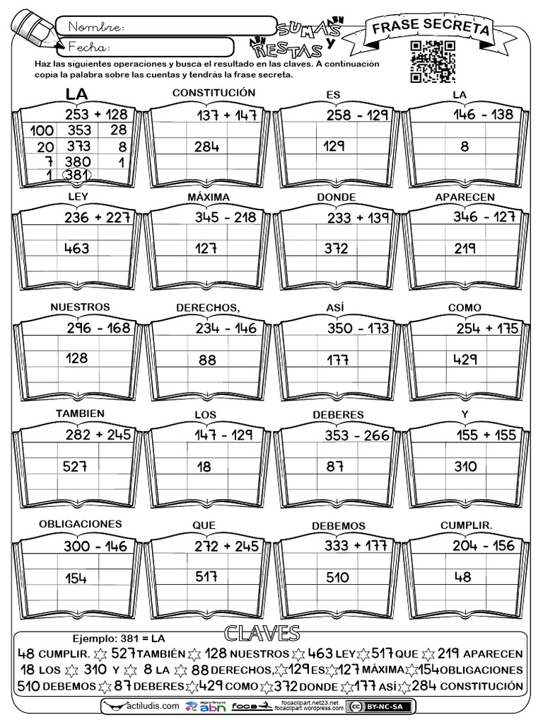 Sumas-y-restas-3-cifras-12-SOL | PDF