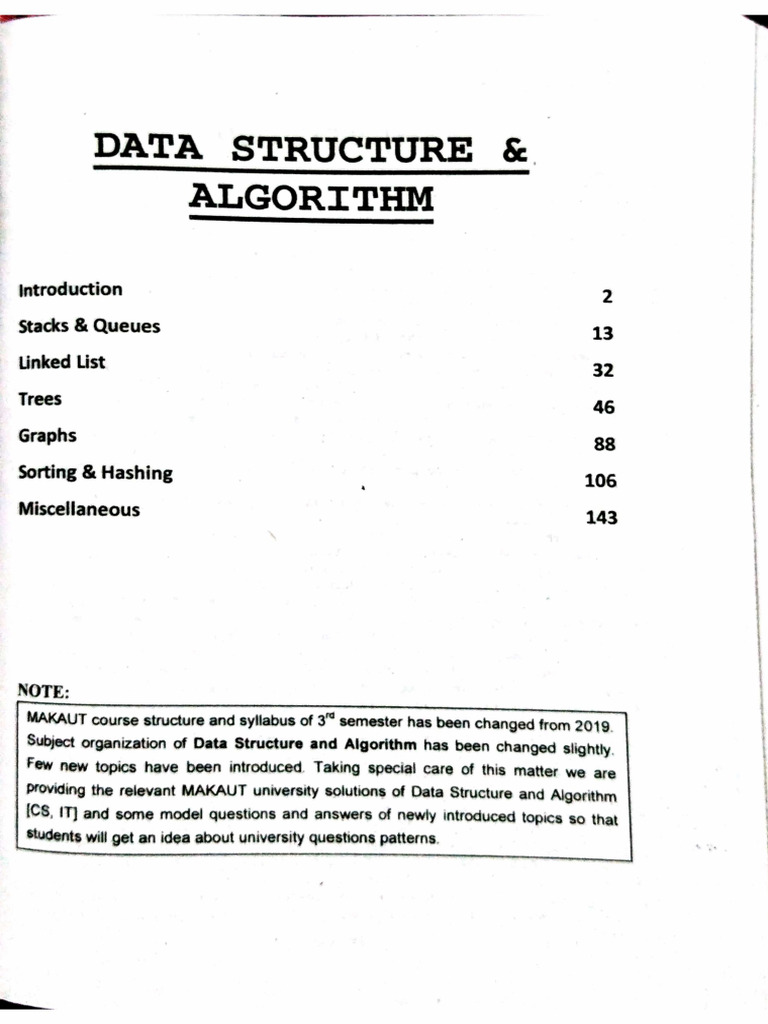 Data Structures & Algorithms ERE 3rd Sem | PDF | Queue (Abstract Data Type) | Time Complexity