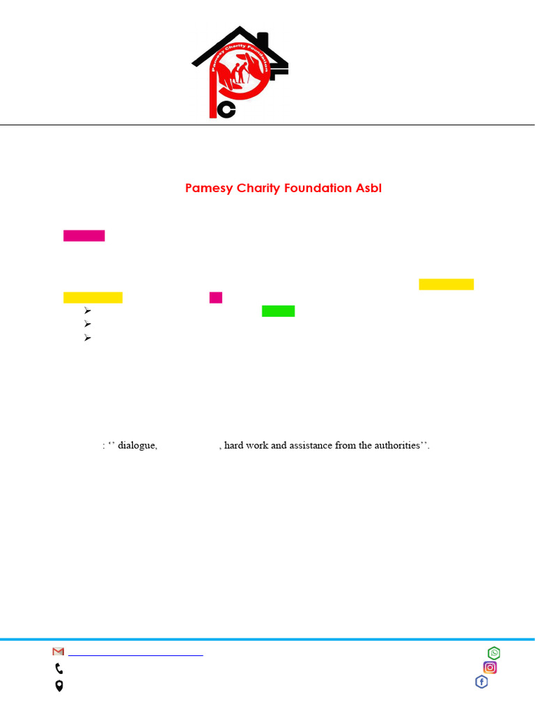 Eze Documents PCF Corrected | PDF | Democratic Republic Of The Congo