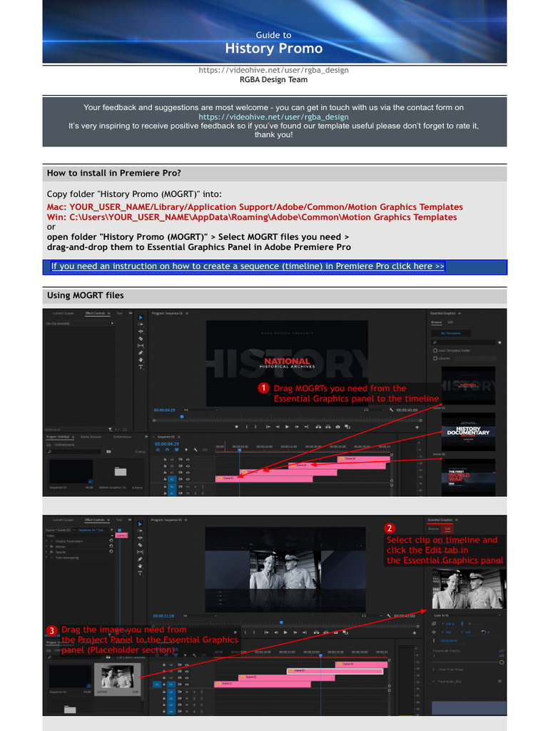 Guide To History Premiere | PDF | System Software | Computing