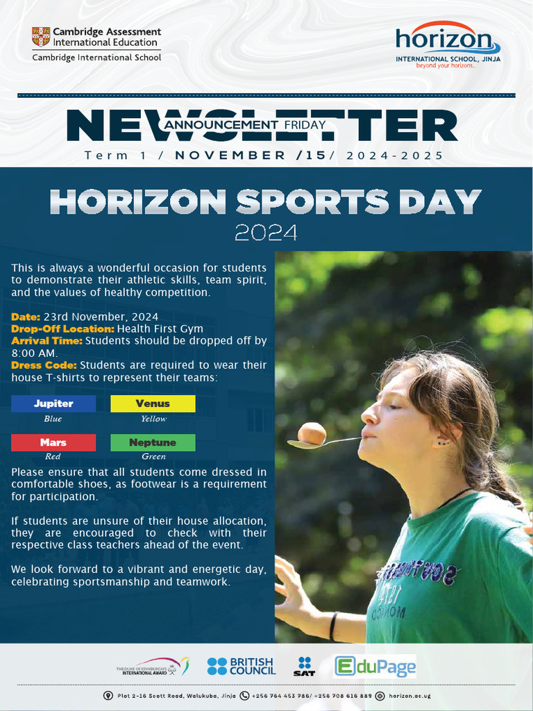 Secondary School Weekly Newsletter Issue 13 | PDF | Communication | Salad