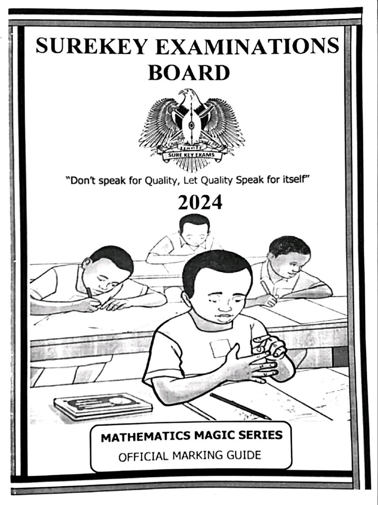 Sure Key Mathematics Magic Series Guide 2024 | PDF