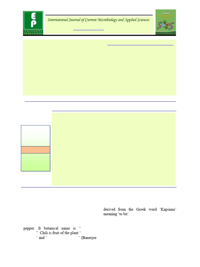Nagaraju Madala and Manoj Kumar Nutakki | PDF | Chili Pepper | Capsicum