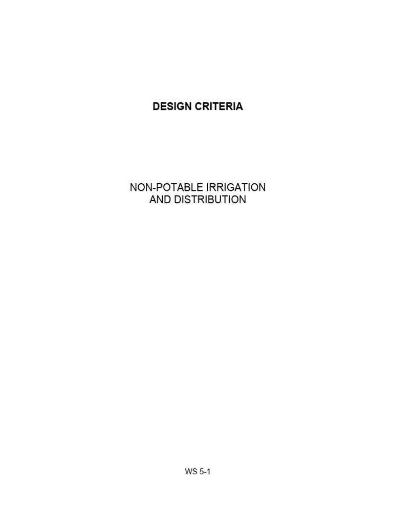 design criteria | PDF | Programmable Logic Controller | Pump
