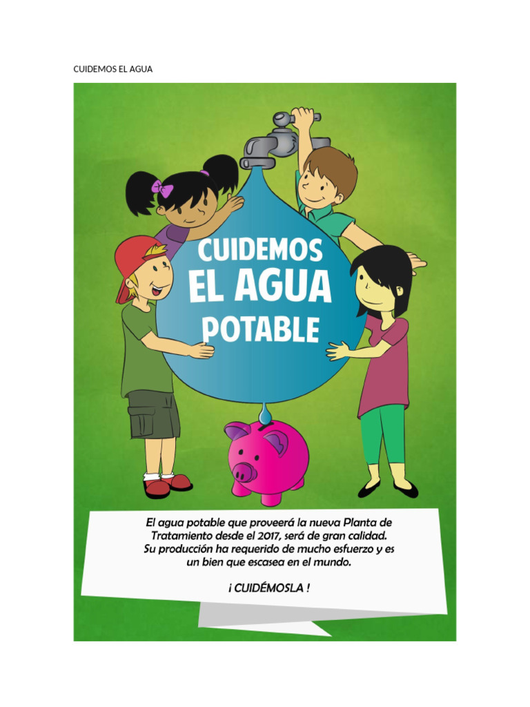 Cuidemos El Agua | PDF