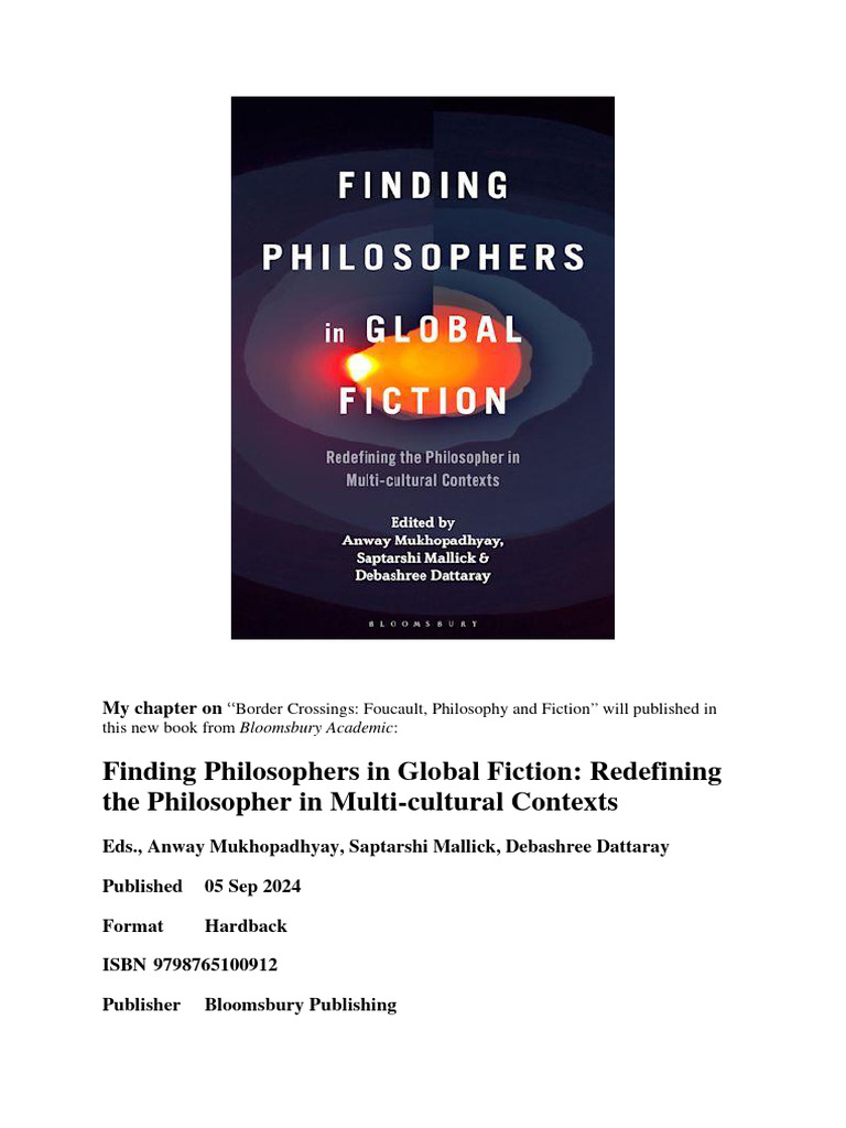 Border Crossings Foucault Philosophy and | PDF | Liberal Arts Education