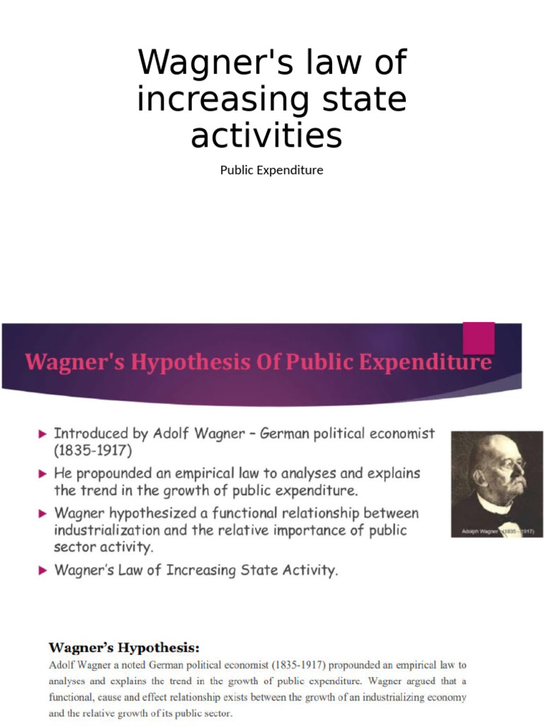 BA-PE-Wagner's Law | PDF