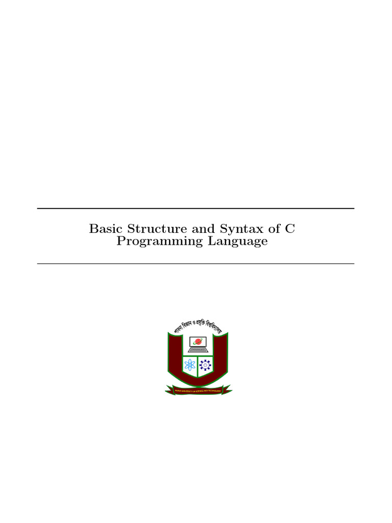 Lab - Manual - 01 - CSE 1104 - PUST | PDF | Computer Program | Programming