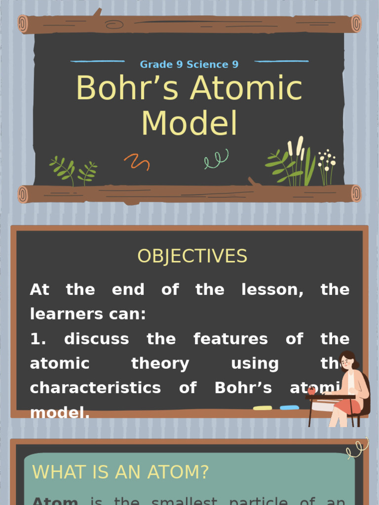 6 Science 9 Bohr's Atomic Model | PDF | Atoms | Matter