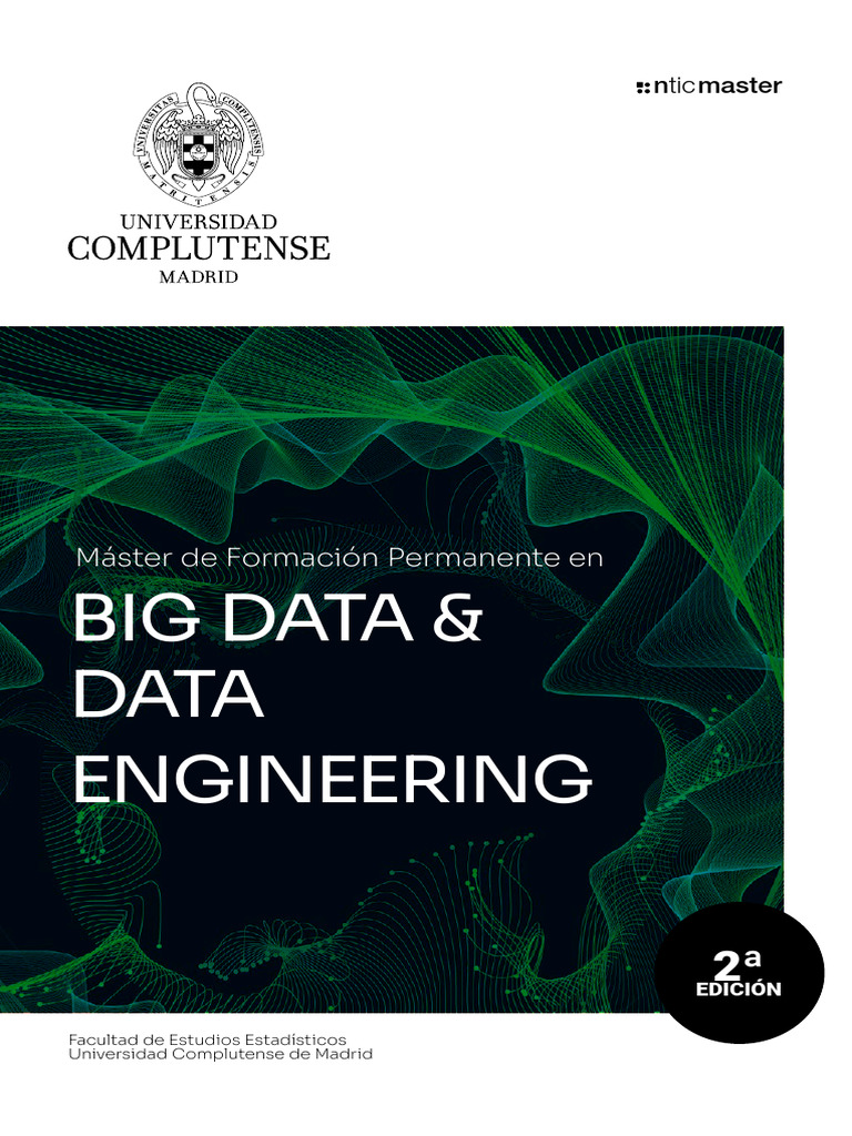 Máster en Big Data y Data Engineering UCM | PDF | Bases de datos | Big Data