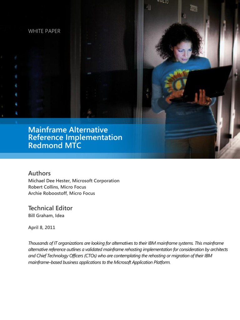 Microsoft Mainframe Alternative Reference Implementation Technical ...