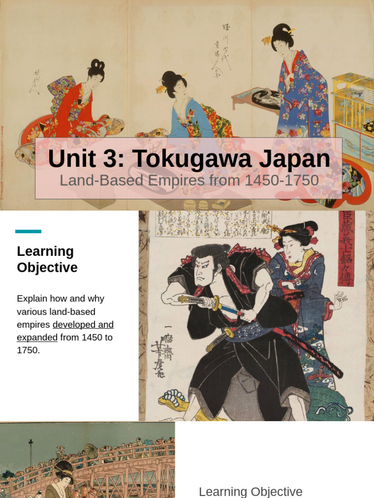 Unit+3+ Tokugawa+Japan | PDF | Samurai | Bushido