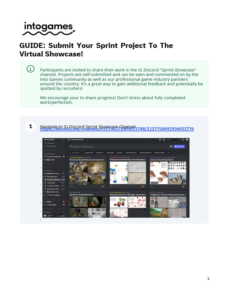 Sprint Showcase Submission Guide | PDF