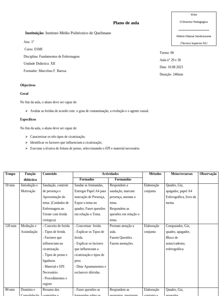 6.plano de Aula Esmi Mod06 | PDF