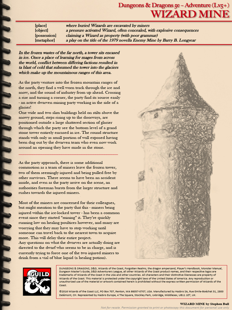 1630695-Adventure - Wizard Mine | PDF | Magician (Fantasy)