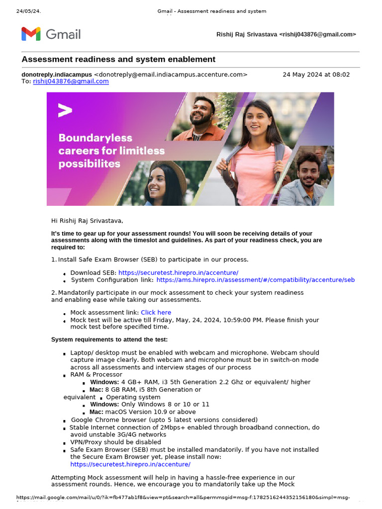 Accenture Assessment (1) | PDF | Employment | Computing