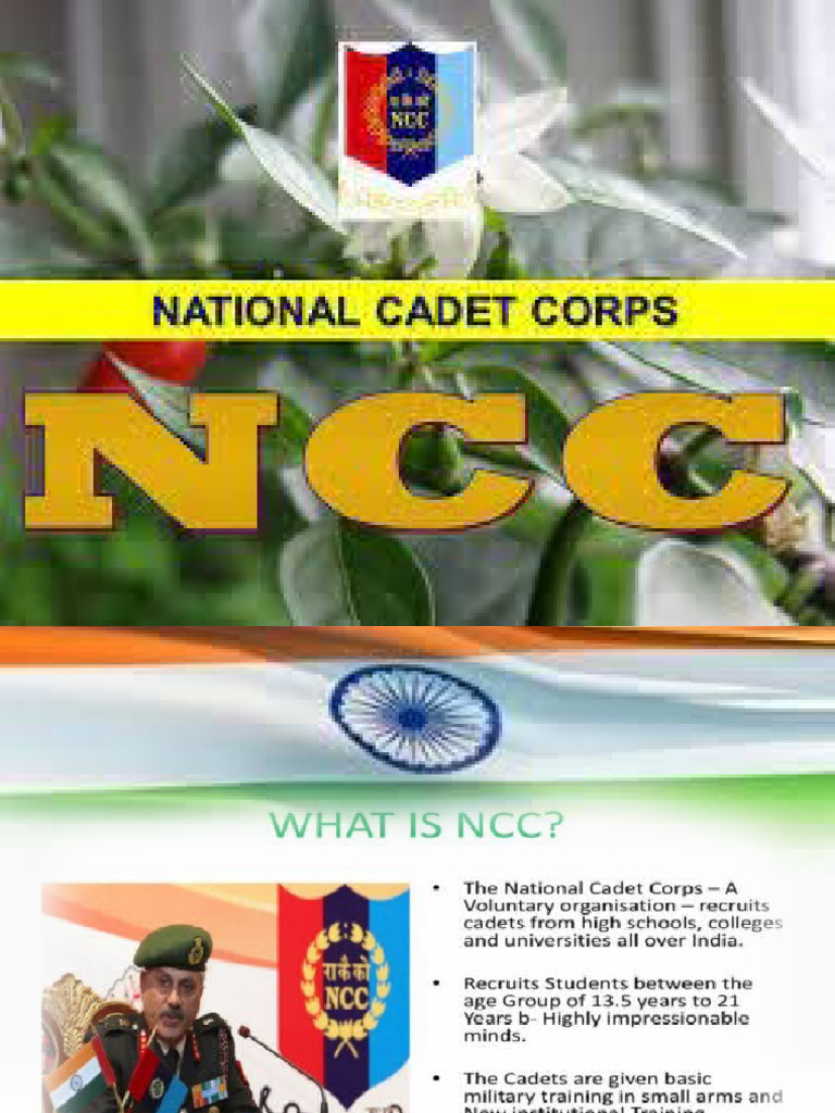 NCC (1) PPT | PDF