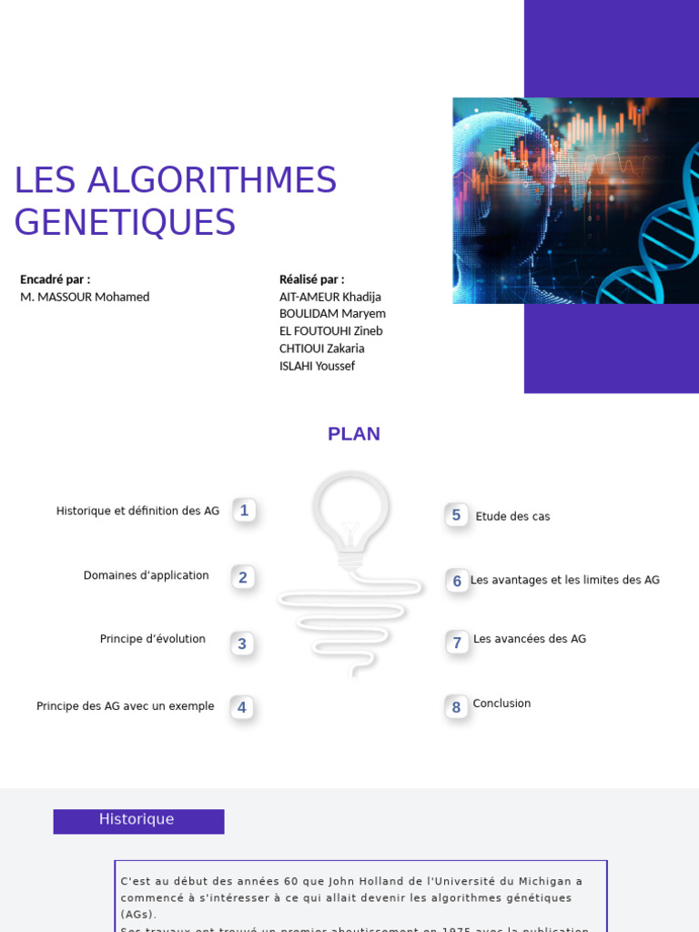 PPT AUTOMATQUE | PDF | Algorithme génétique | Évolution biologique