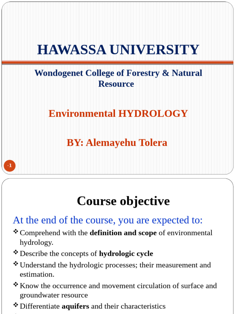 CH 1 - Introduction Last | PDF | Drainage Basin | Hydrology