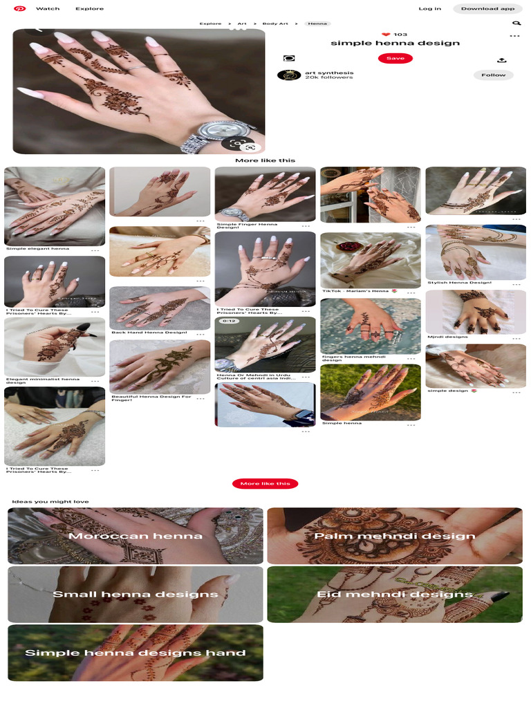 900+ Best Mehandi Designs Ideas Henna Designs, Mehandi Designs, Mehndi Designs 3 | PDF | Body Art