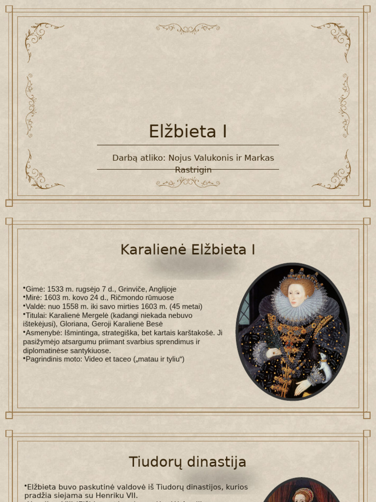Karaliene Elzbieta | PDF
