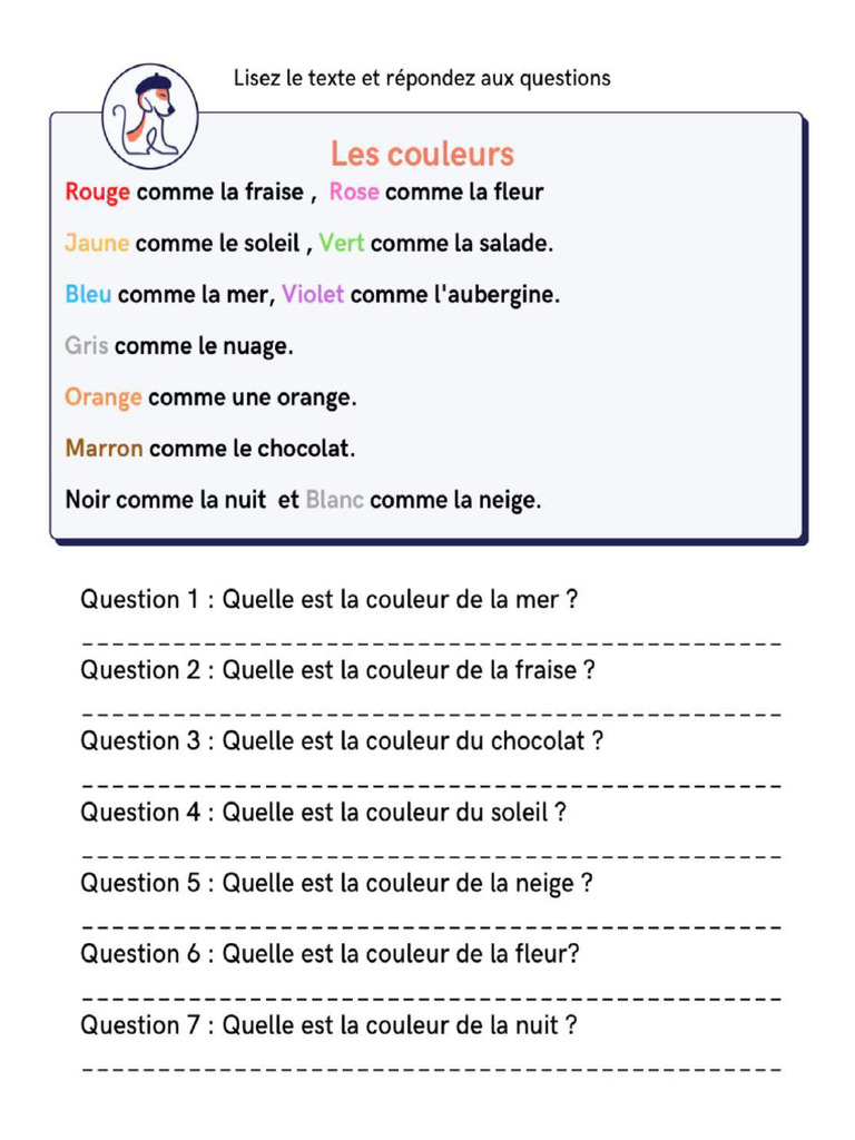 Couleurs | PDF